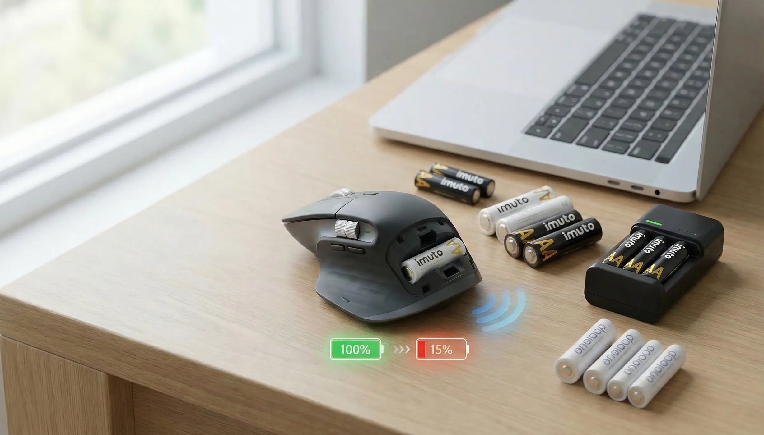 Best Batteries for Wireless Mouse: AA vs AAA vs Rechargeable Guide – Imuto